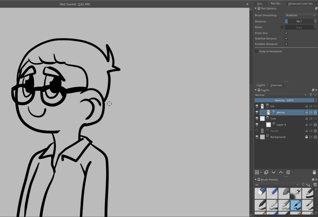 5 (+2) astuces avec Krita pour le digital painting - Louis Grieves